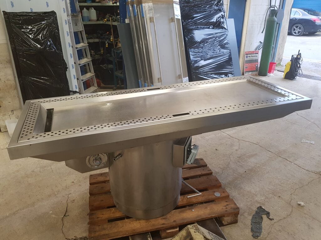 Post Mortem table | Mortuary Solutions