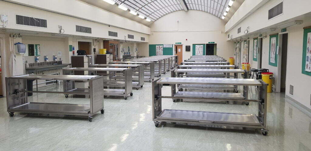 Rotating Anatomy tables | Mortuary Solutions