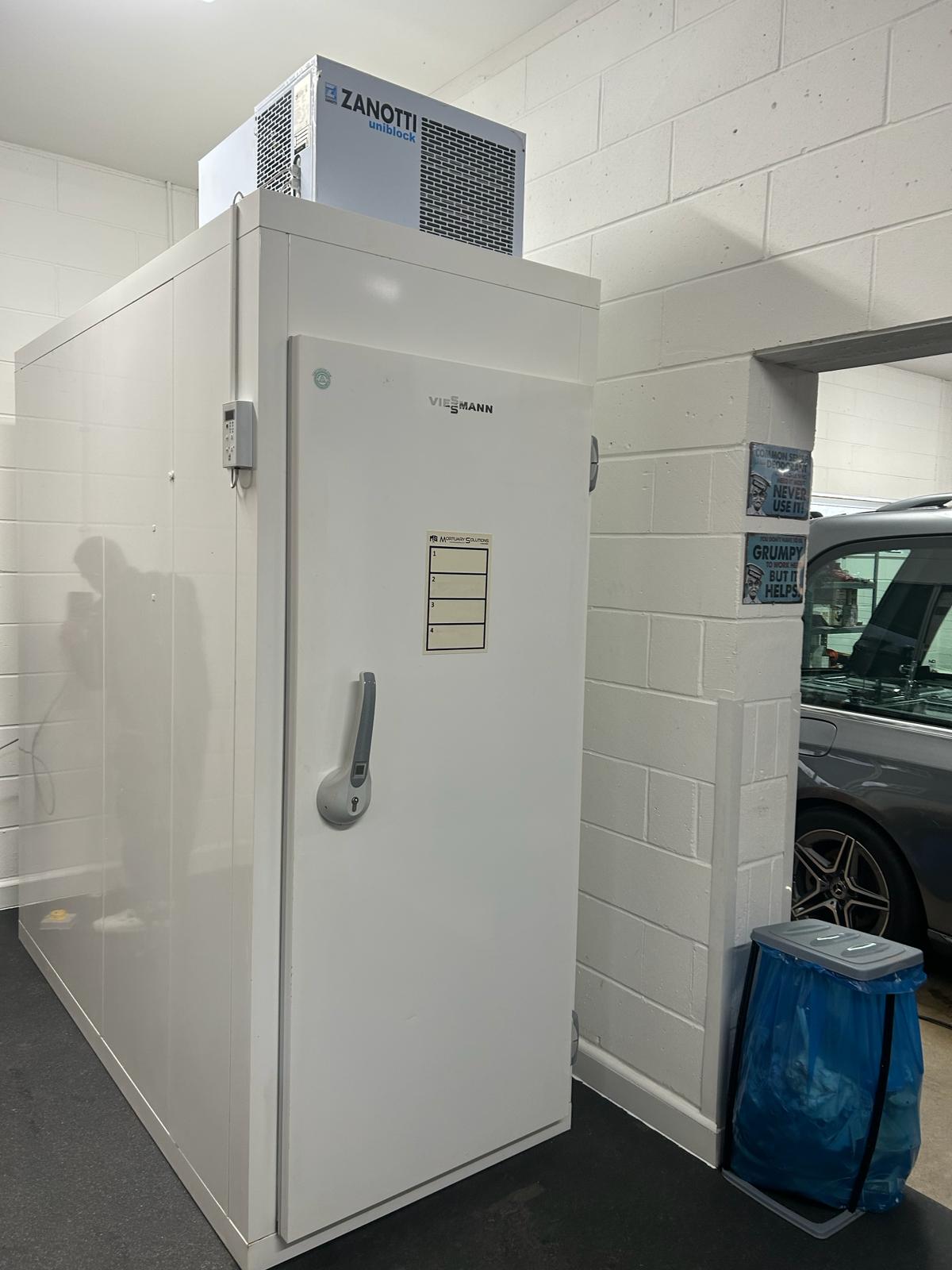 North East install of our high grade 2nd hand fridge | Mortuary Solutions